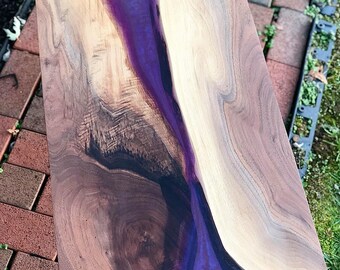 Purple River Table | Etsy