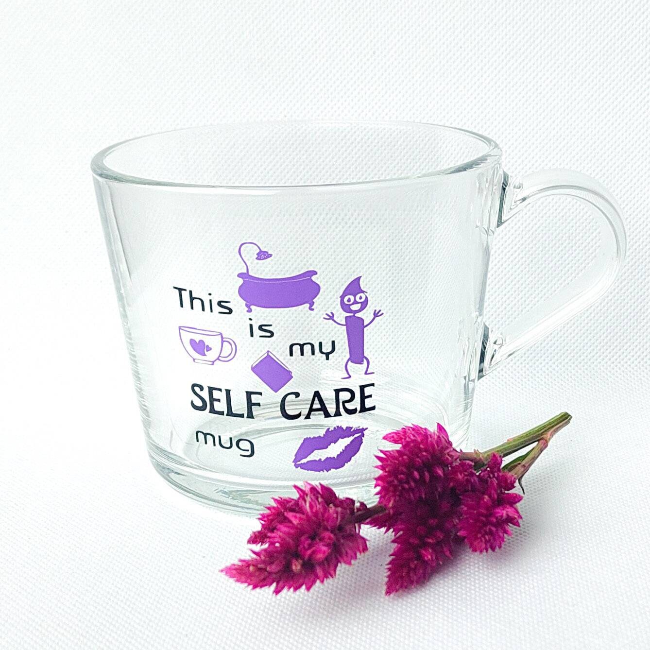 Affirmation Mug Self Care Mug I Am Loved I Am Beautiful Etsy
