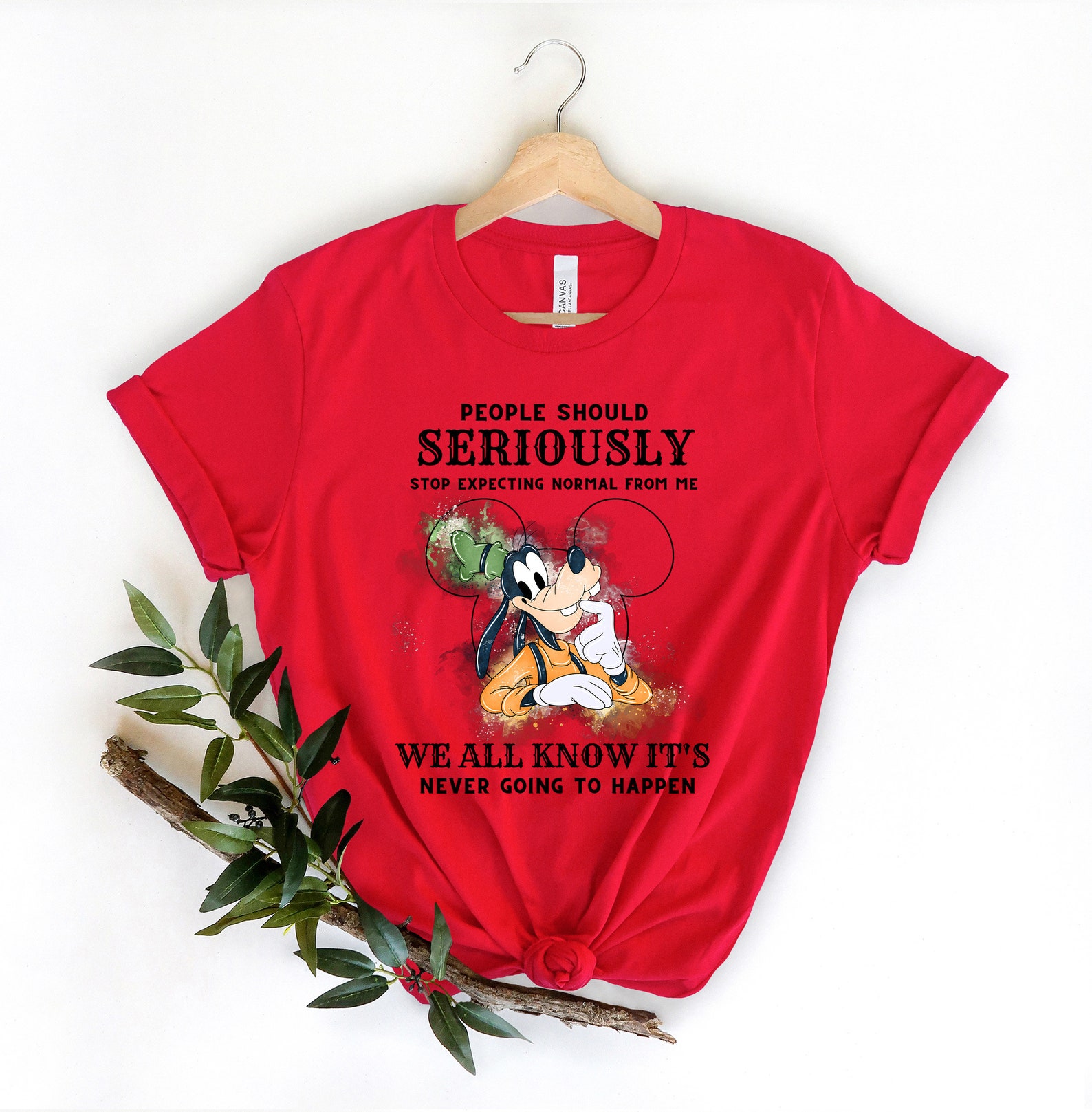 People Should Not Expecting Normal From Me Goofy Shirt, Funny Goofy ...