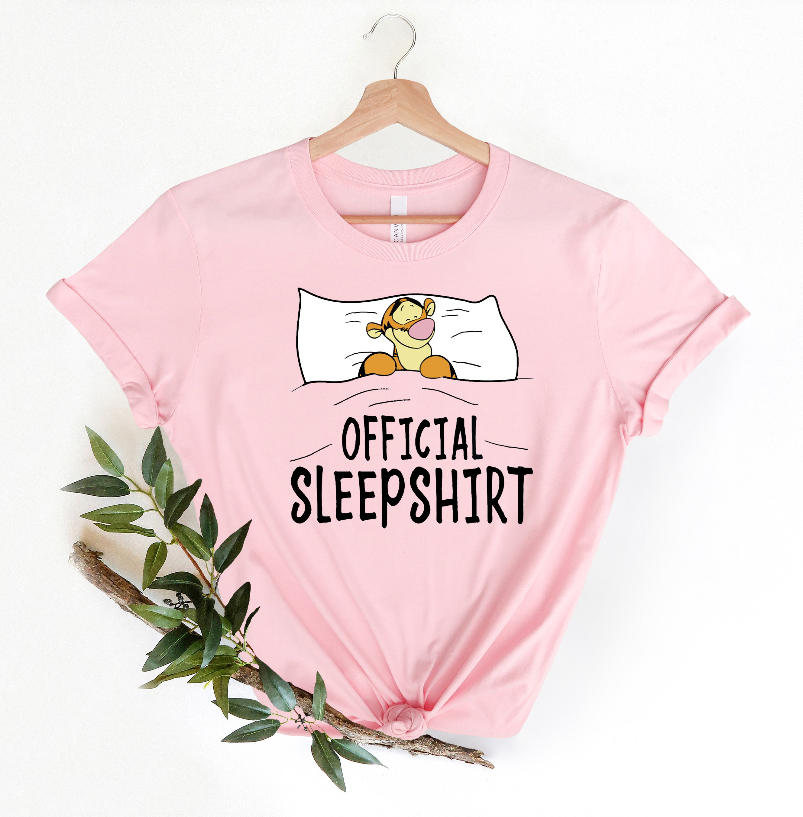 Tigger Official Sleeping Shirt, Tigger Shirts, Winnie the Pooh Shirt ...