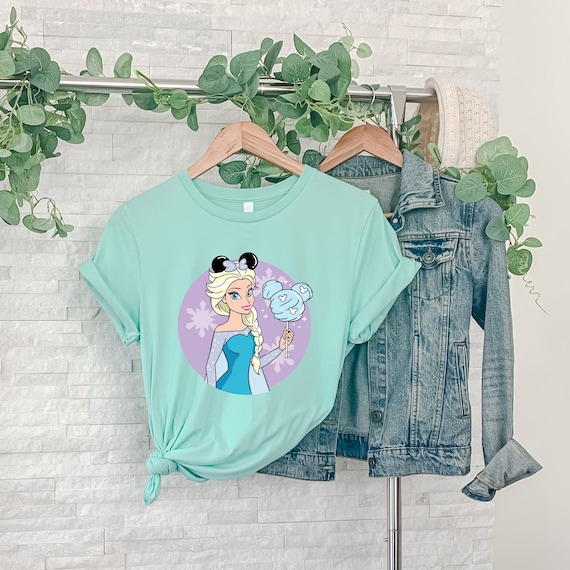 Disney Princess Elsa T-shirt Frozen Elsa Shirt Frozen Top - Etsy