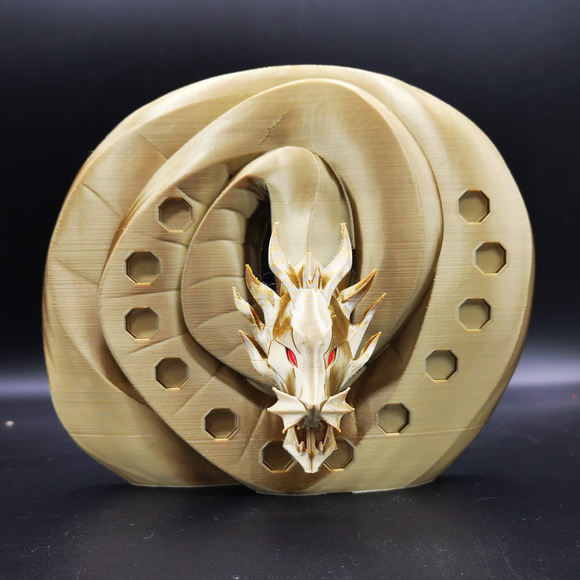 Jackie Chan Adventures Shendu Dragon Statue With Magnetic Talismans ...