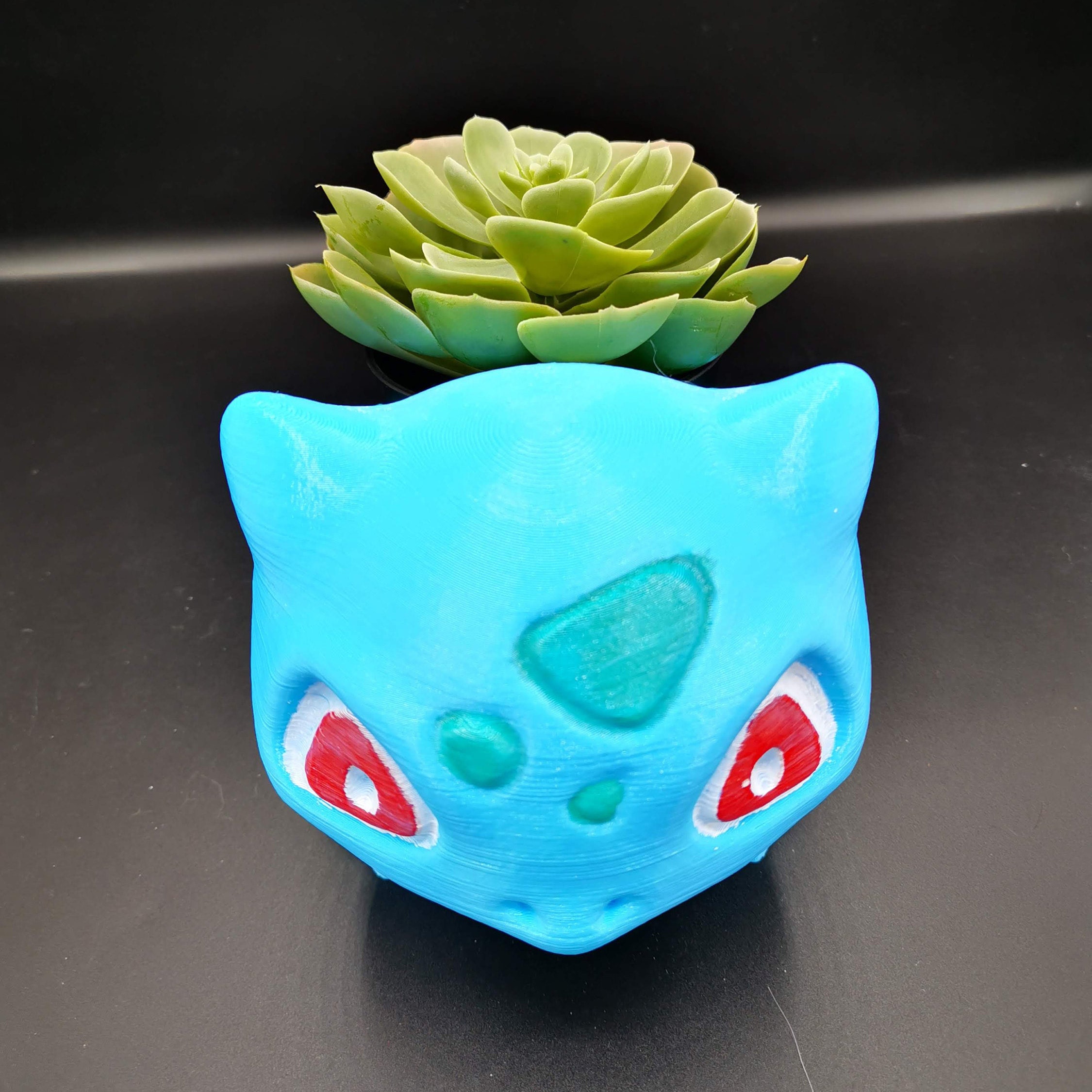Pokemon planter / Bulbasaur flower pot / fun plant pot / | Etsy