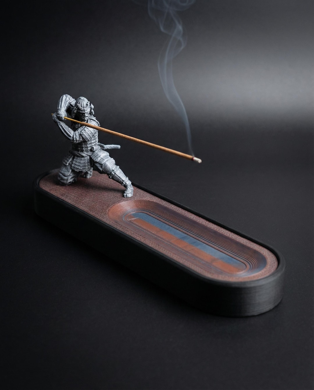Samurai Incense Holder With Hidden Storage - Japanese Zen - Etsy