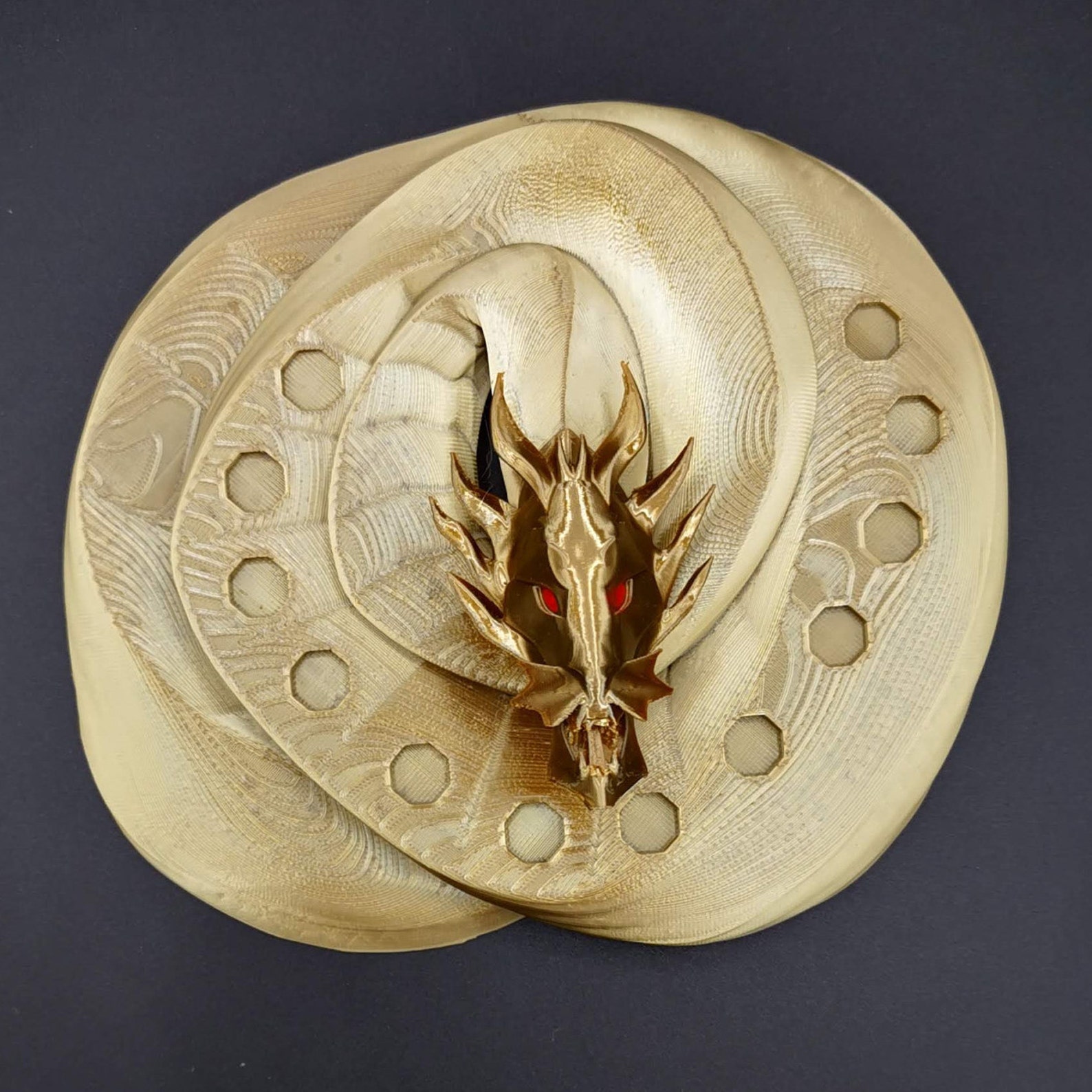 Jackie Chan Shendu Dragon Statue With Talismans Freestanding | Etsy