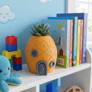Spongebob & Squidward House Planters / Pots - Various Sizes! - Etsy