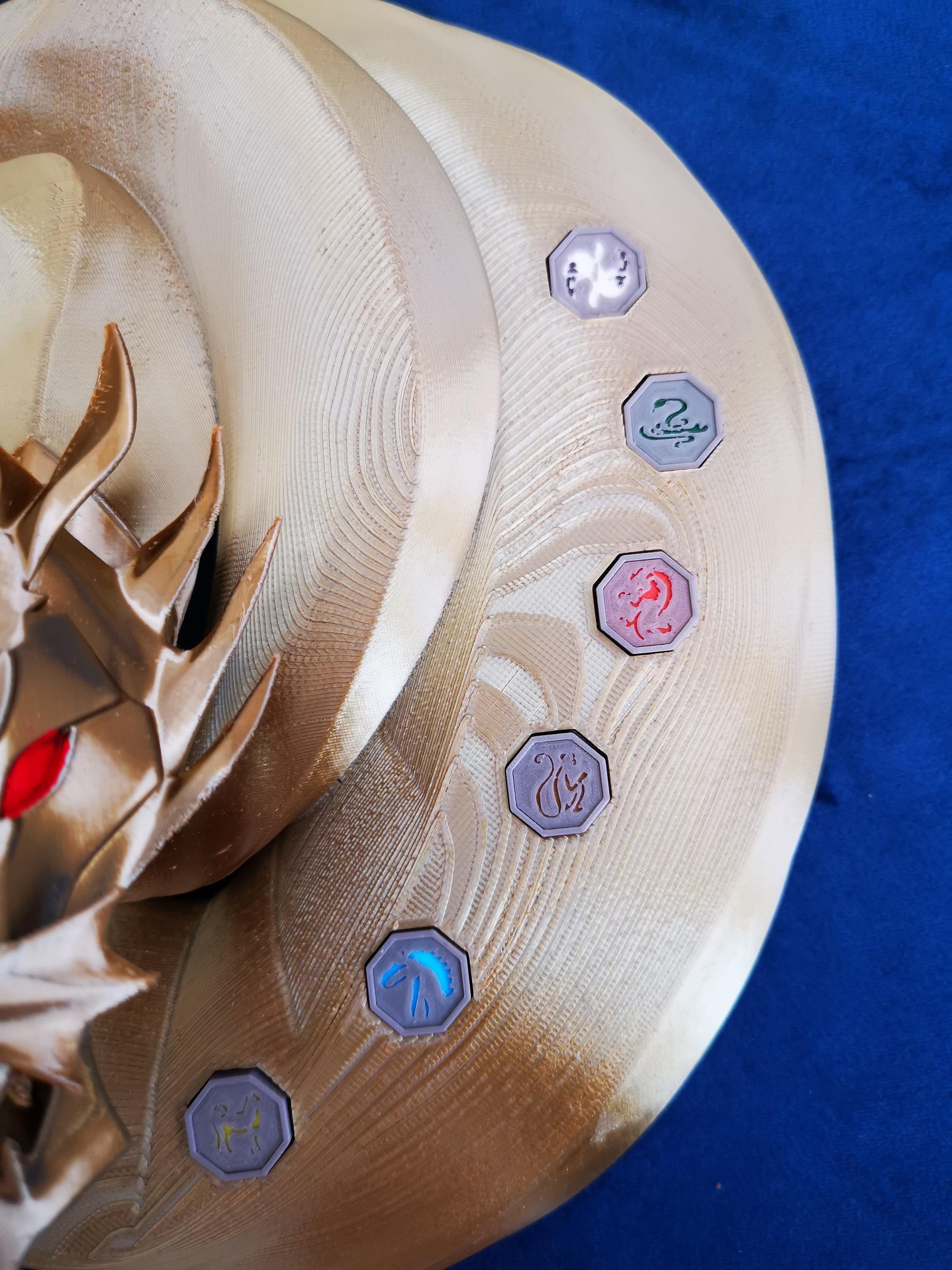 Jackie Chan Shendu Dragon Statue With Talismans Freestanding | Etsy