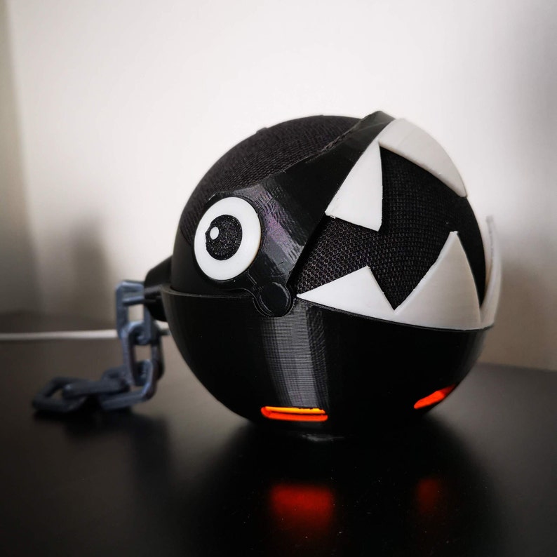 Chain Chomp Alexa Echo Dot 4th/5th Gen. Stand / Super Mario - Etsy