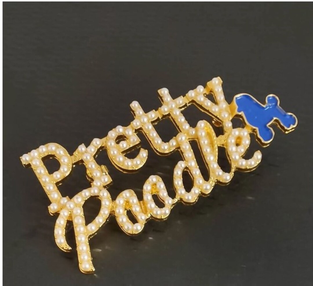 Sigma Gamma Rho Pretty Poodle Brooch - Etsy