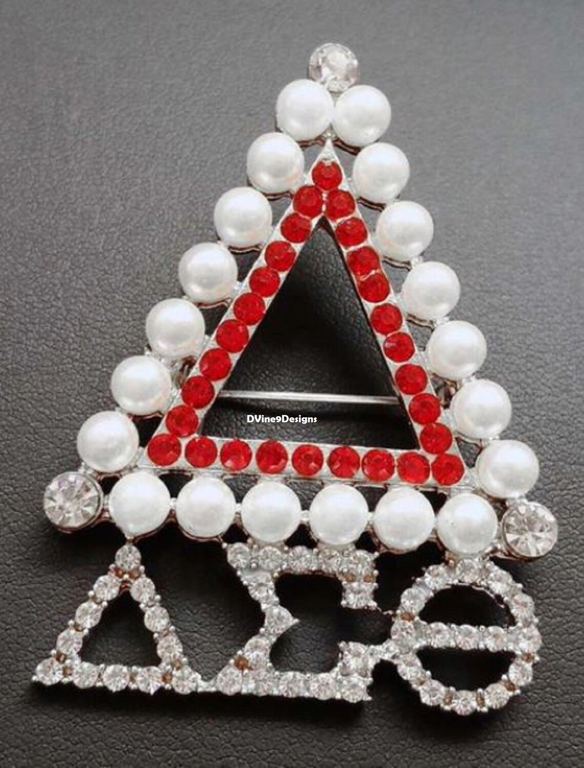 Delta Sigma Theta Lapel Brooch Pin Beautiful - Etsy