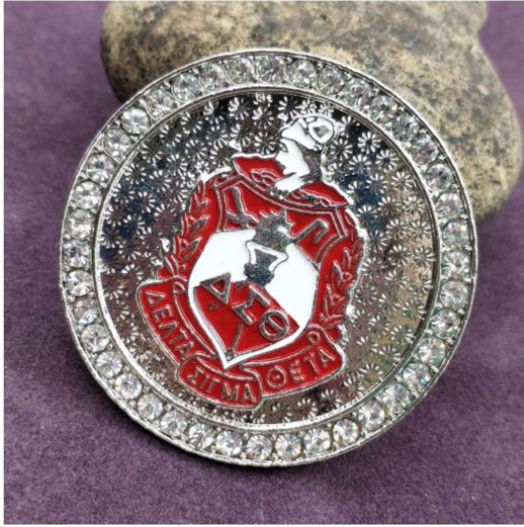 Beautiful Delta Sigma Theta Crest Brooch 6 Styles - Etsy