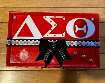 Delta Sigma Theta Box - Etsy