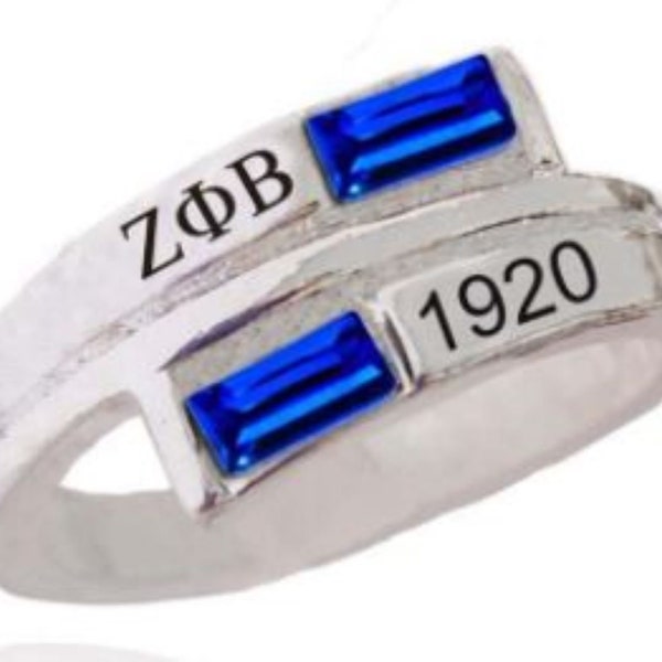 Zeta Phi Beta Sorority Ring - Etsy