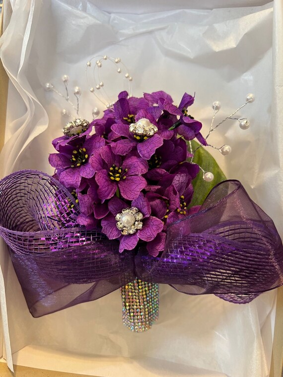 African Violet Flower Delta Sigma Theta