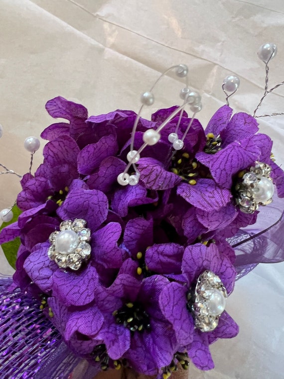 African Violet Flower Delta Sigma Theta