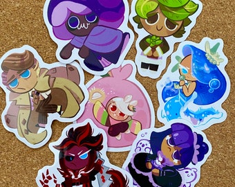 Cookie Run Kindgdom Stickers - Etsy