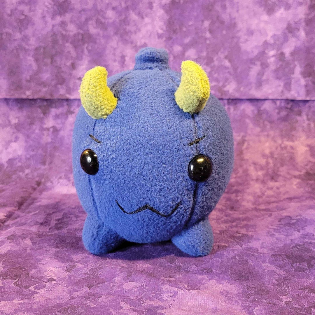 Devil Foods - Blueberry Monster Plush - Etsy