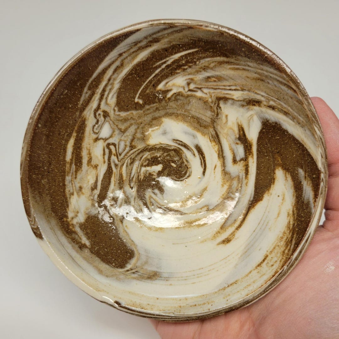 Chocolate Swirl - Ceramic Trinket Dish - Etsy