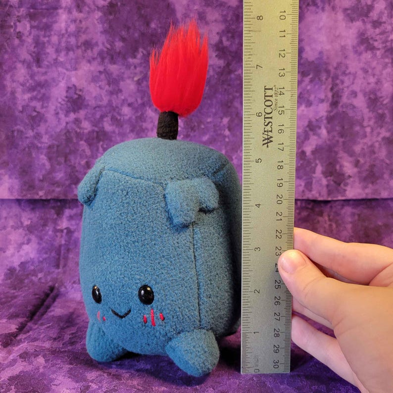 Candle Monster Plush - Etsy