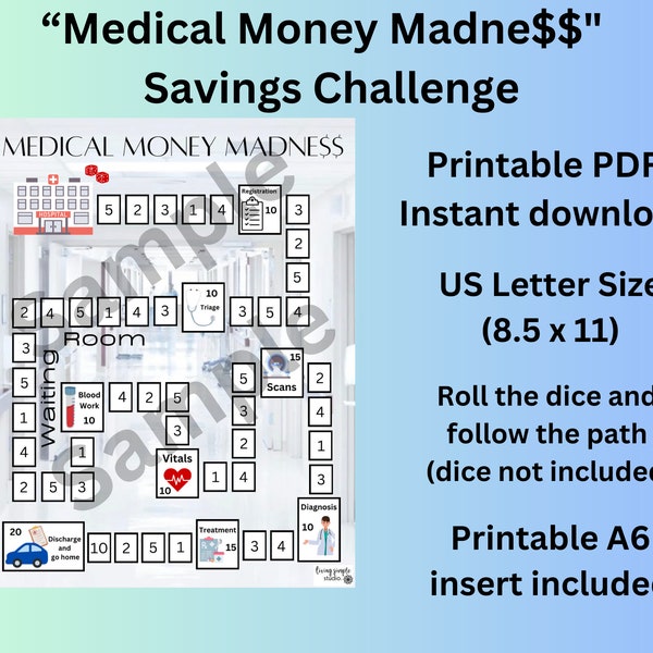 Money Challenge - Etsy