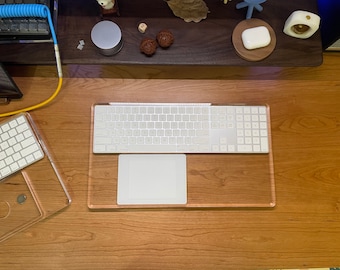 Apple Trackpad and Magic Keyboard Tray Pad Wrist Rest Hand | Etsy