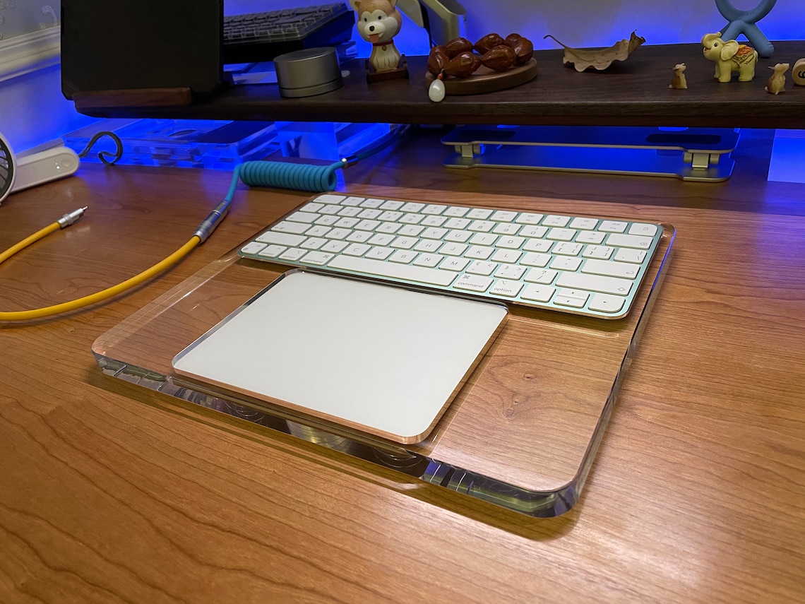 2021 Apple Trackpad and Magic Keyboard Tray Pad Wrist Rest - Etsy