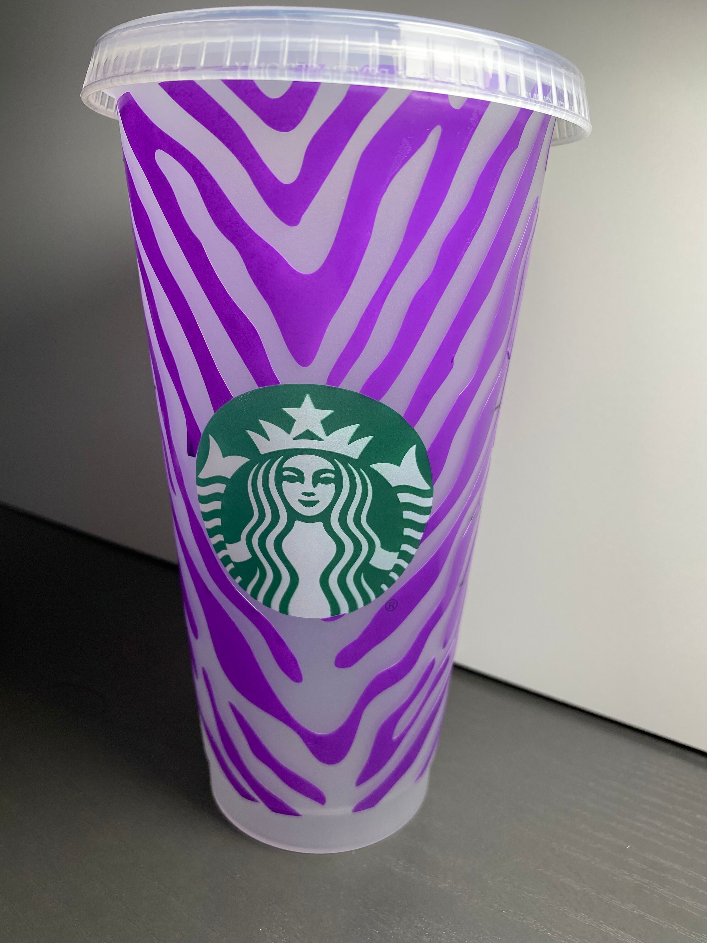 Zebra Print Wrap 24 oz Starbucks Cold Brew Cup - Etsy France