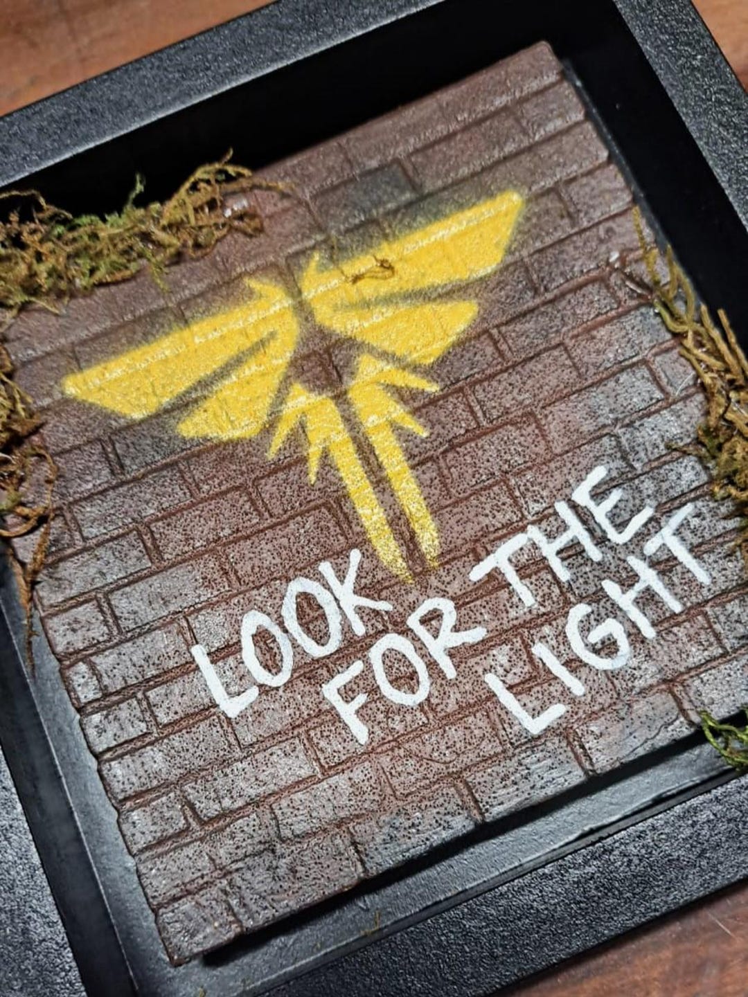 TLOU Look for the Light - Fireflies. the Last of Us Fan Art Miniature ...