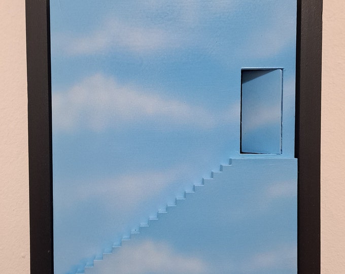 The Truman Show Shadowbox Display Frame, the Truman Show Last Scene ...
