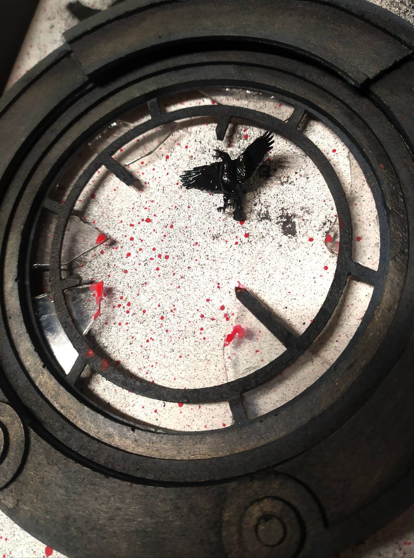 The Crow Display Frame the Crow Window Miniature - Etsy