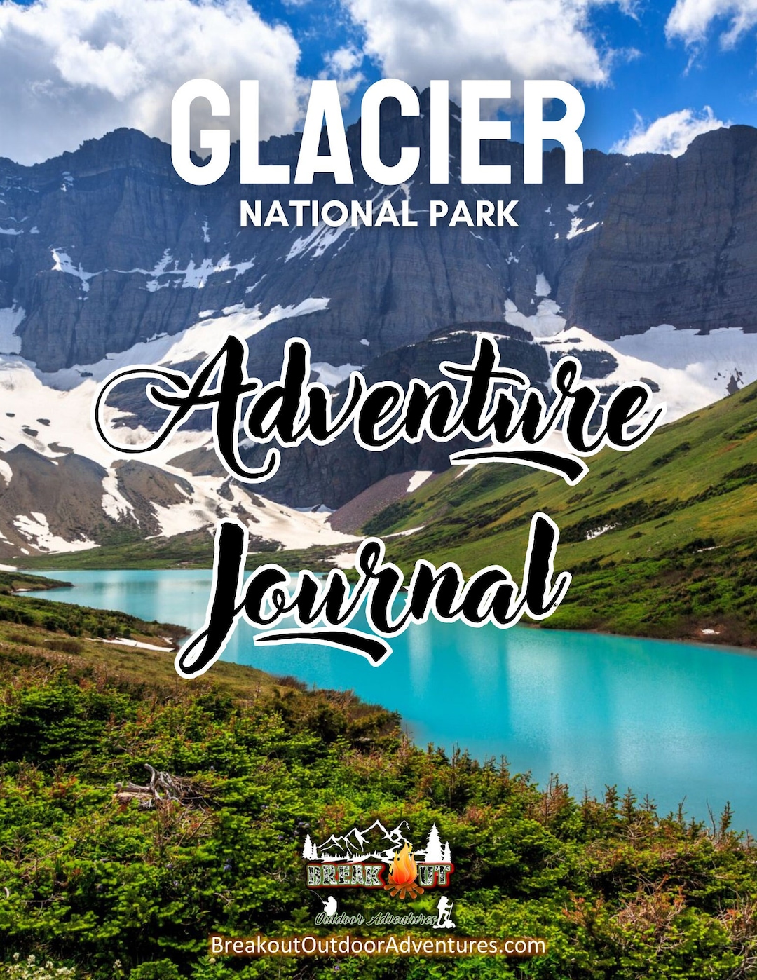 Glacier National Park Adventure Journal: DIGITAL DOWNLOAD/PRINTABLE - Etsy