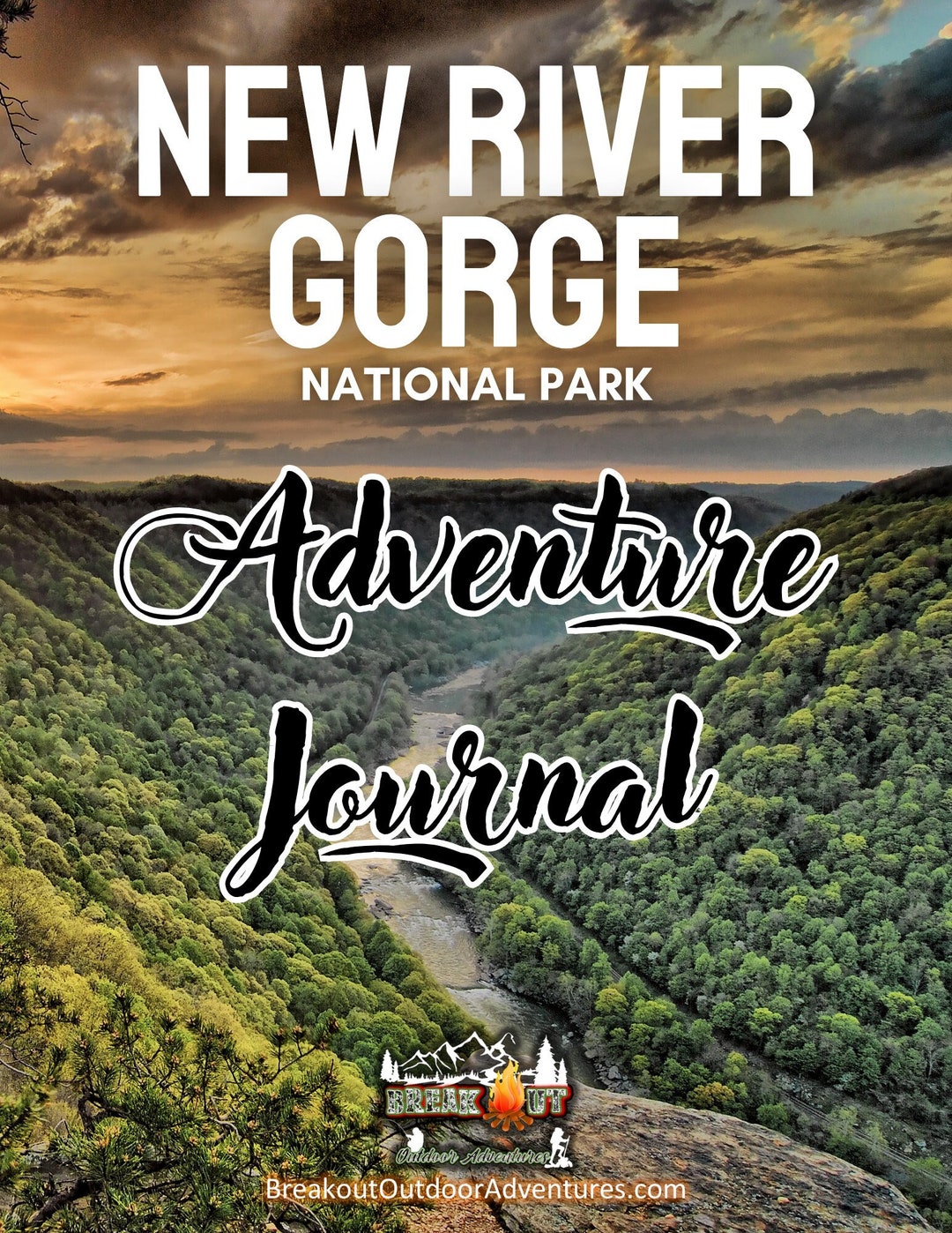 New River Gorge National Park Adventure Journal: DIGITAL DOWNLOAD ...