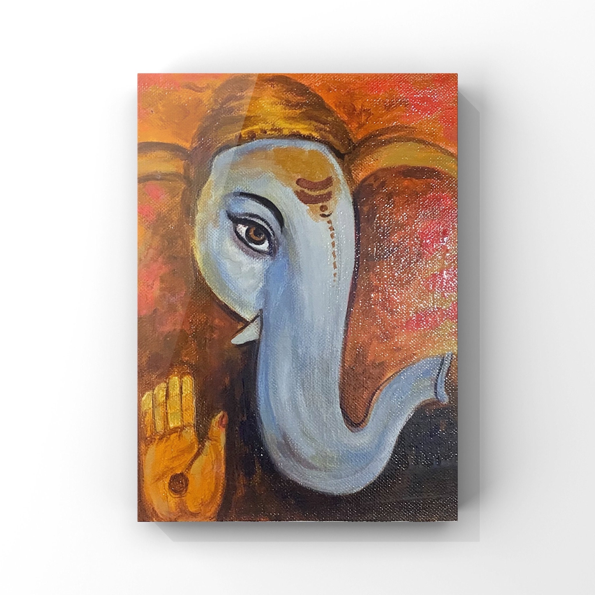 Lord Ganesha Paintings Modern Hd