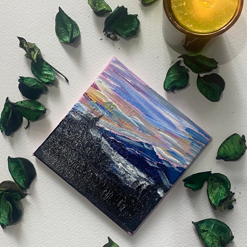Mini Canvas Painting - Etsy