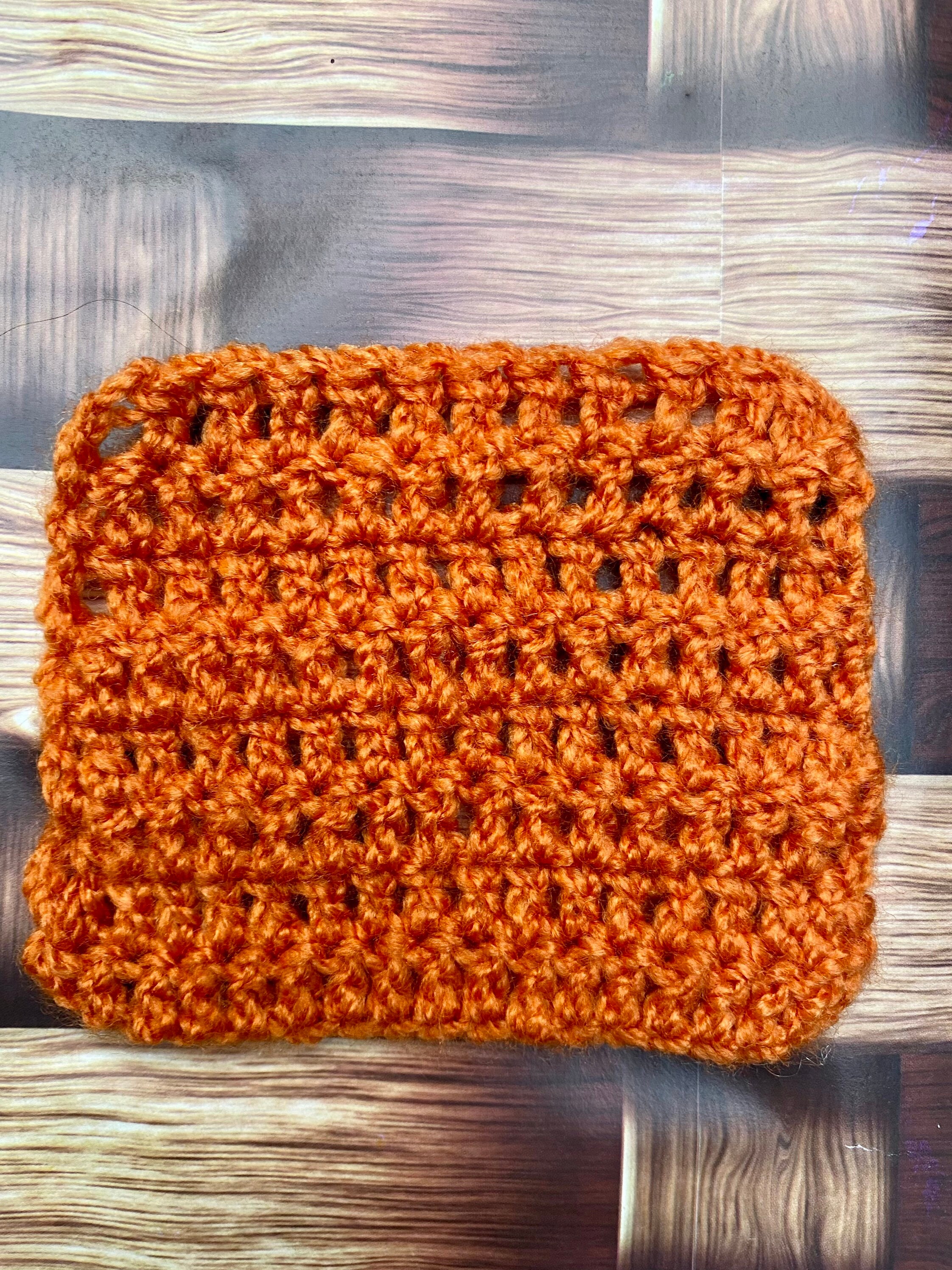 Set of Two Miniature Dollhouse Mats of Scale 1:12 Orange Hand - Etsy