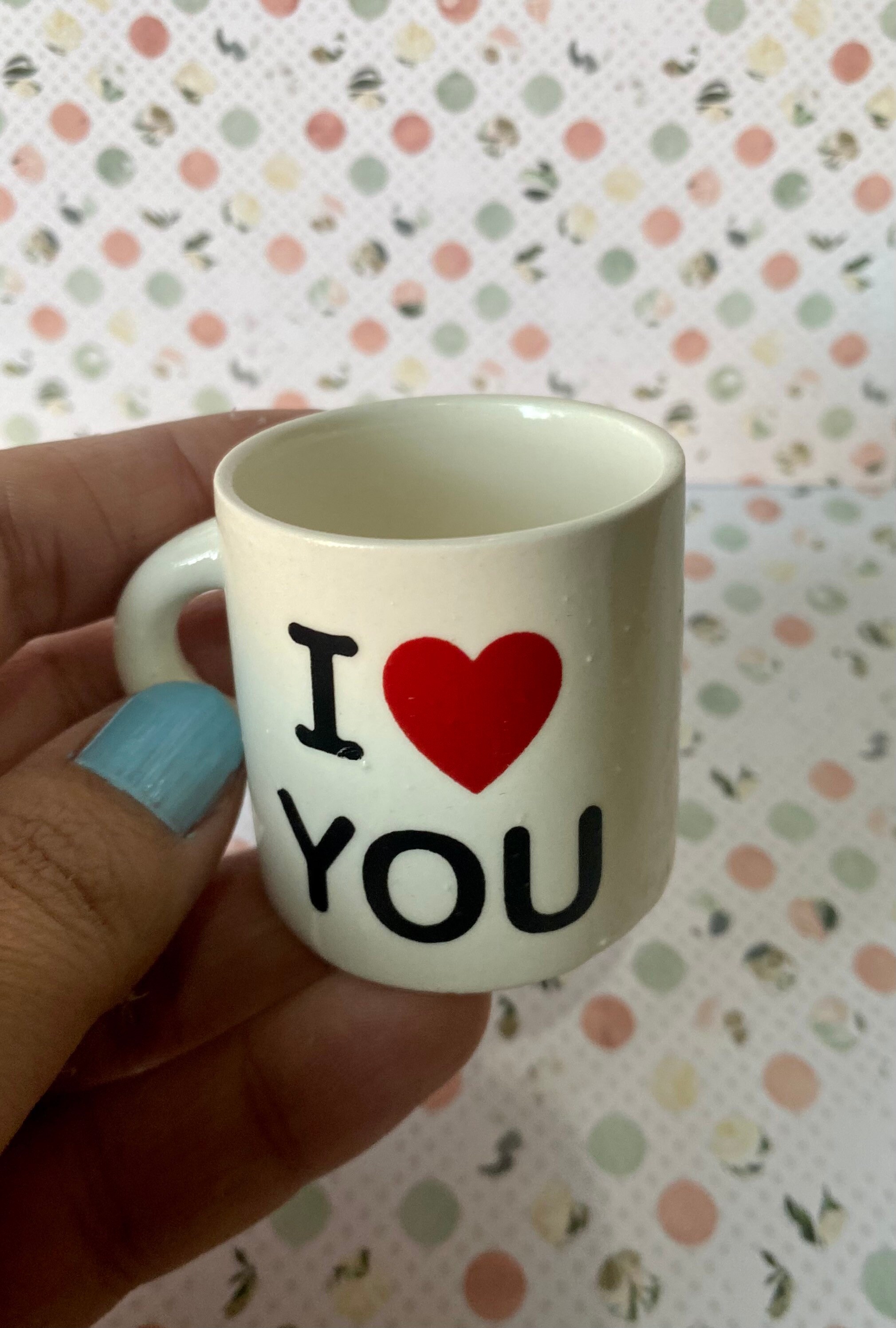 1:6 Scale Miniature Coffee Cups of Size 1.5 Inch Kitchen Toys - Etsy