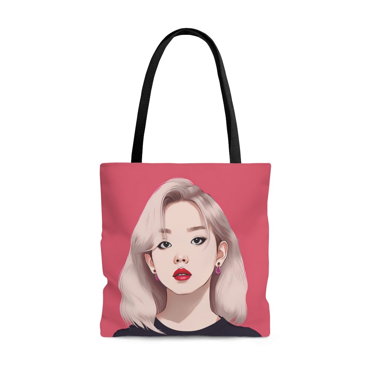 KPOP Inspired Tote Bag Korean Culture Cute Korean Girl Carry Around ...