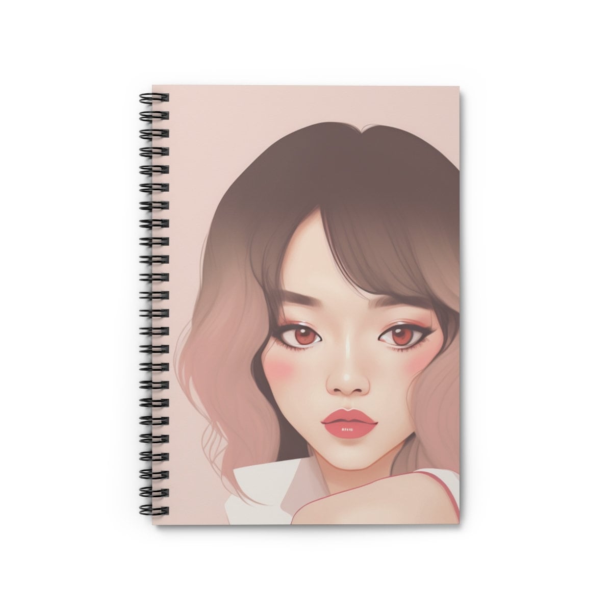 Kpop Culture Cute Korean Spiral Notebook - Ruled Line - Etsy