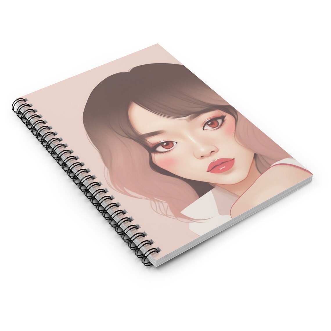 Kpop Culture Cute Korean Spiral Notebook - Ruled Line - Etsy