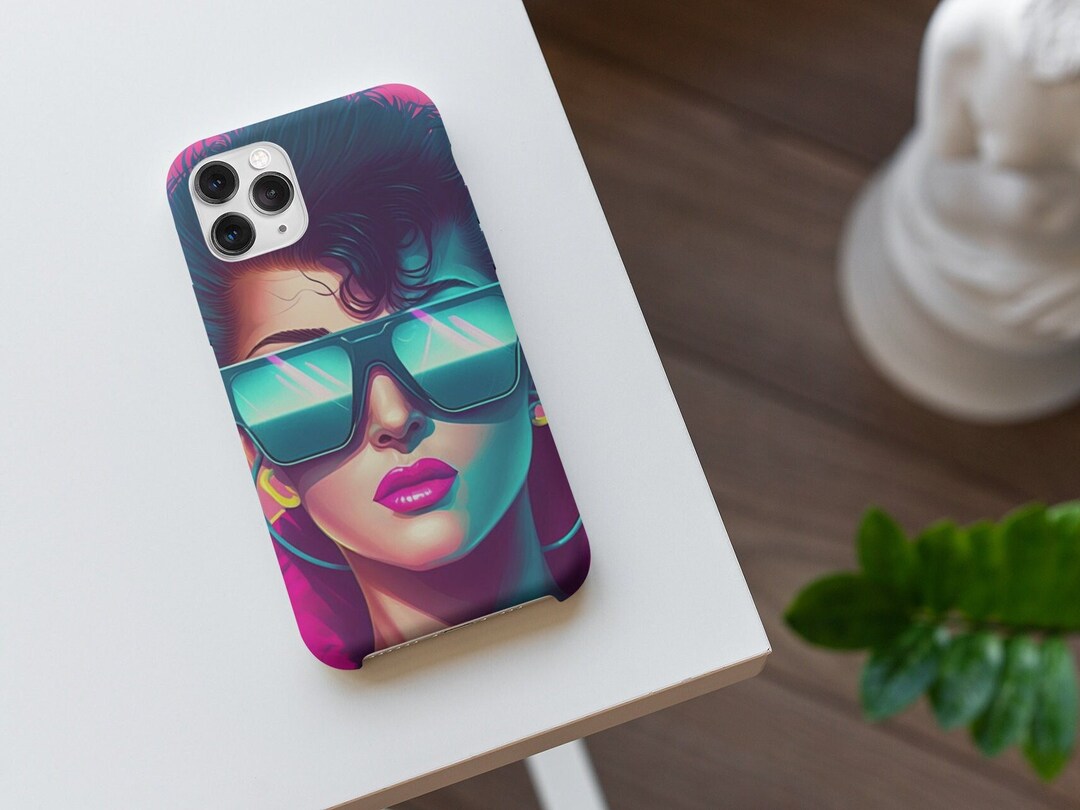 80s Retro Theme Iphone, Samsung Galaxy, Google Pixel Tough Cases ...