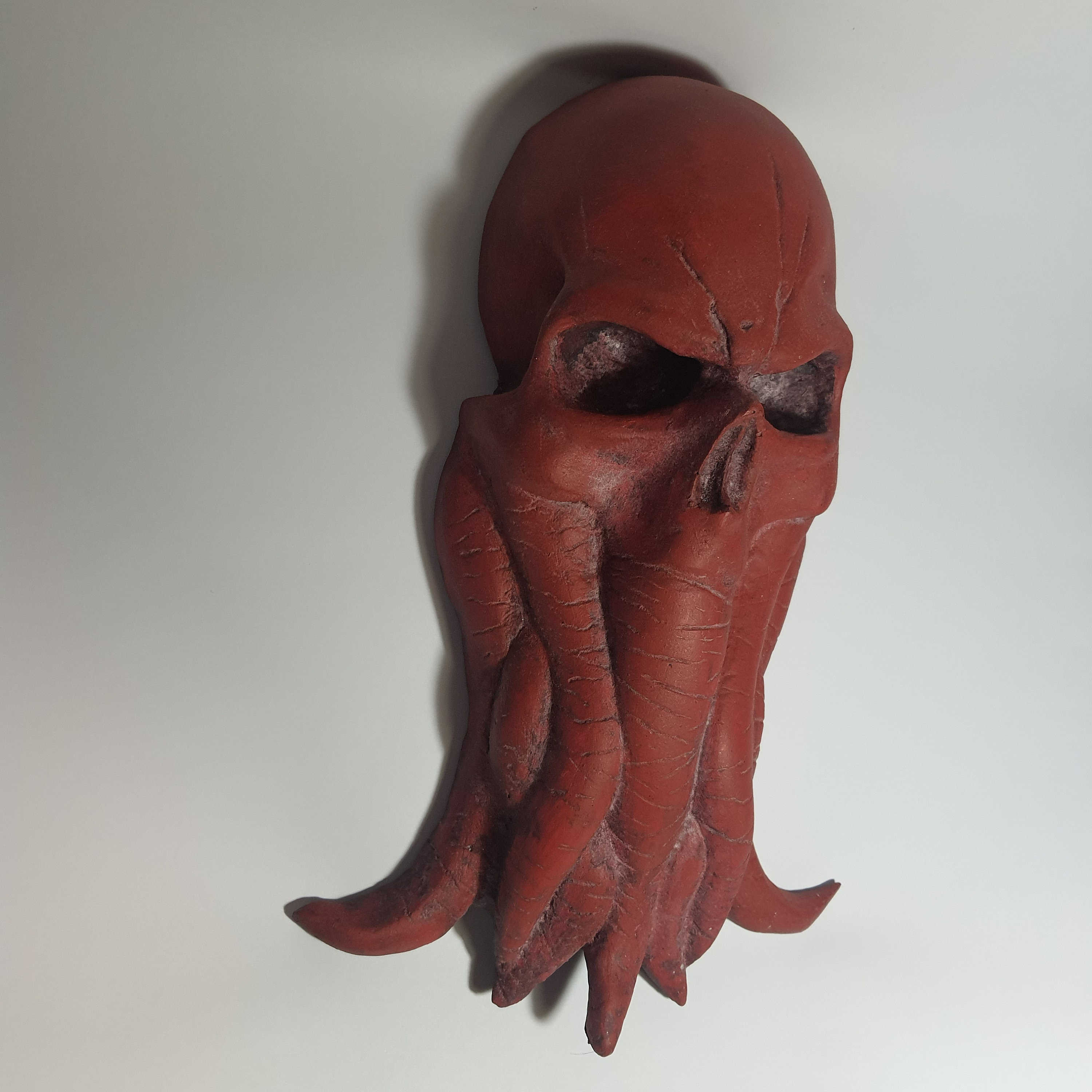 Handmade Resin Cthulhu Skull Wall Mask: Eldritch Horror Sculpture - Etsy
