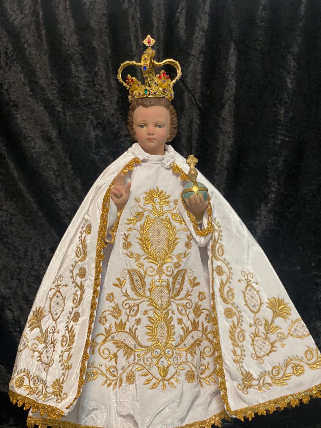 Infant of Prague Vestment (statue Not Included) - Etsy