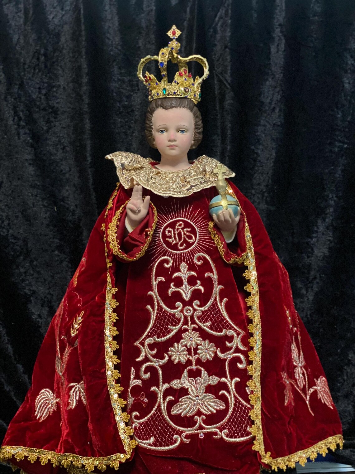 Infant of Prague Vestment (statue Not Included) - Etsy