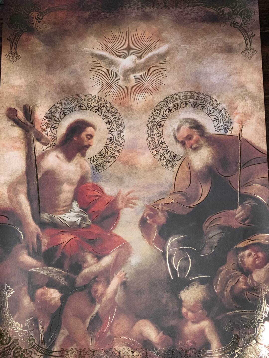 Holy Trinity Print 19.5x27.5 - Etsy