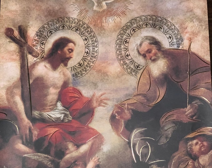 Holy Trinity Print 19.5”x27.5” - Etsy