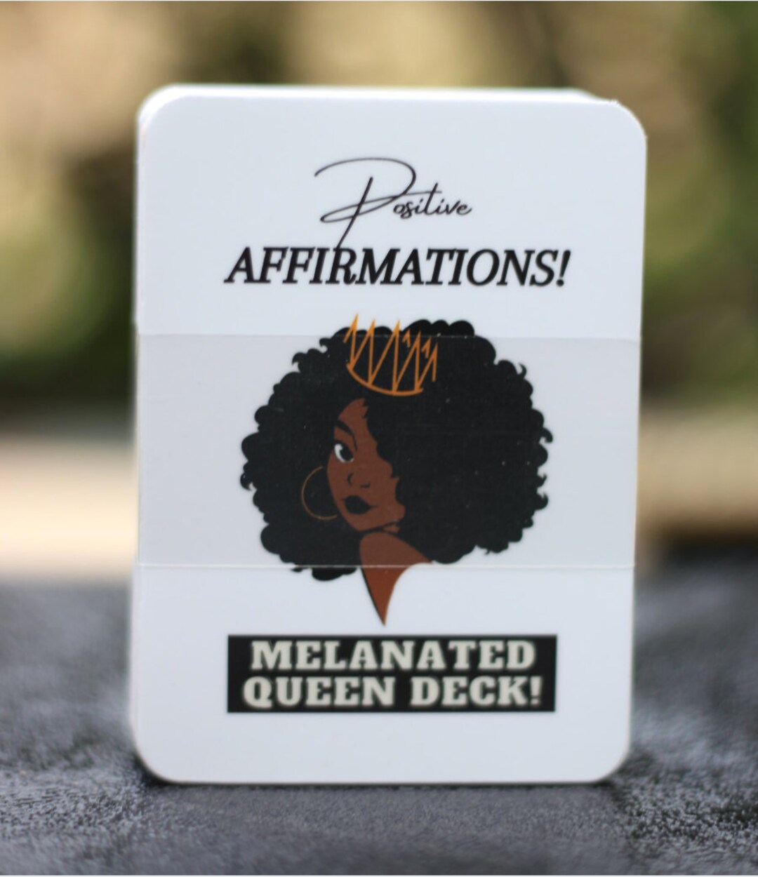 50 Positive Affirmations Card Deck | Gift for Black Women | Melanated ...