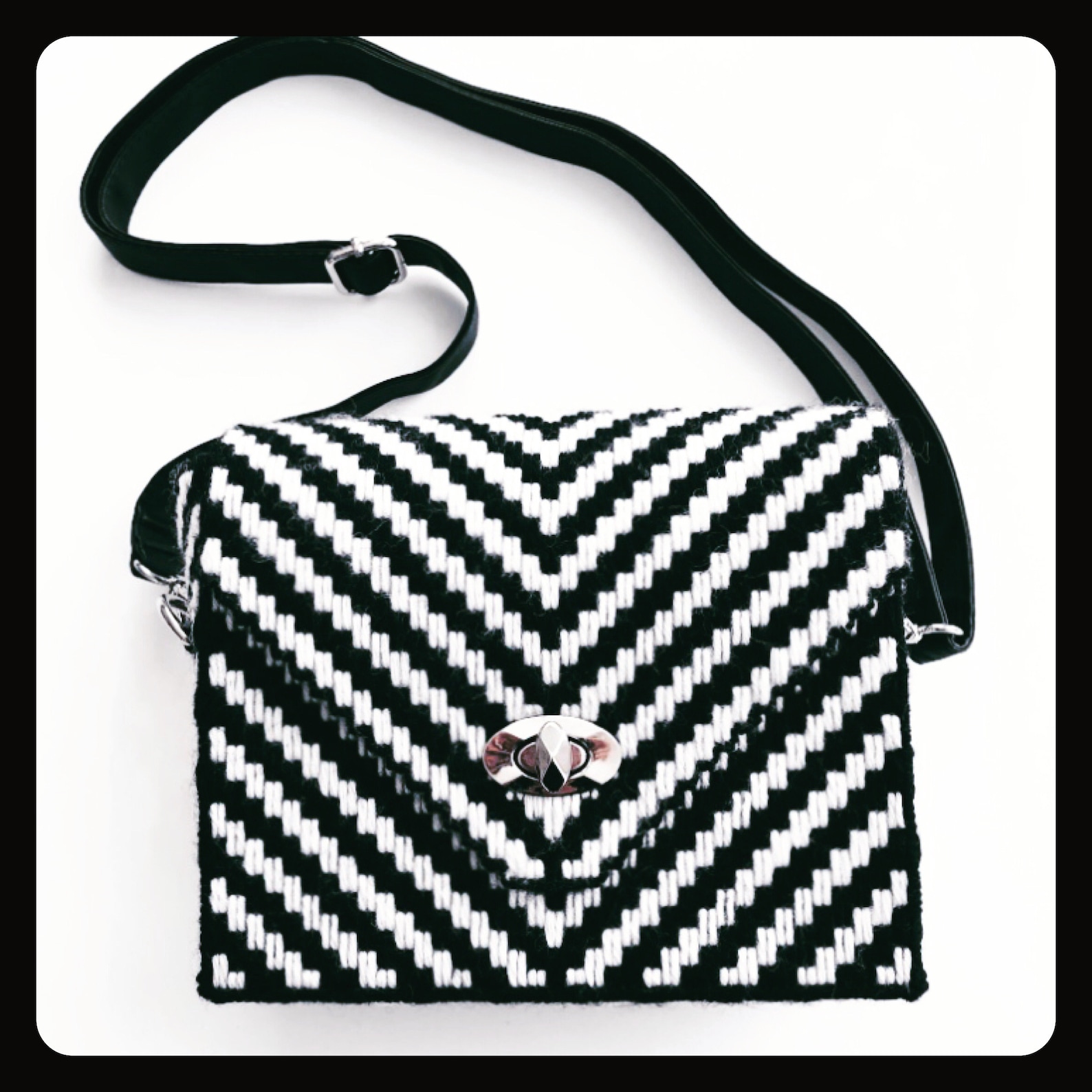 Bargello Embroidery Bag PDF Pattern , Sewing, Mod, 60s, Geometric - Etsy