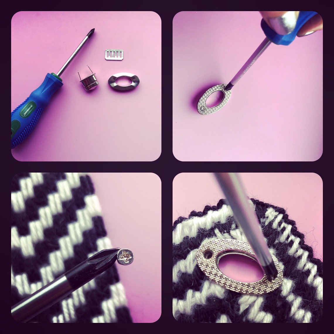 Bargello Embroidery Bag PDF Pattern | Etsy