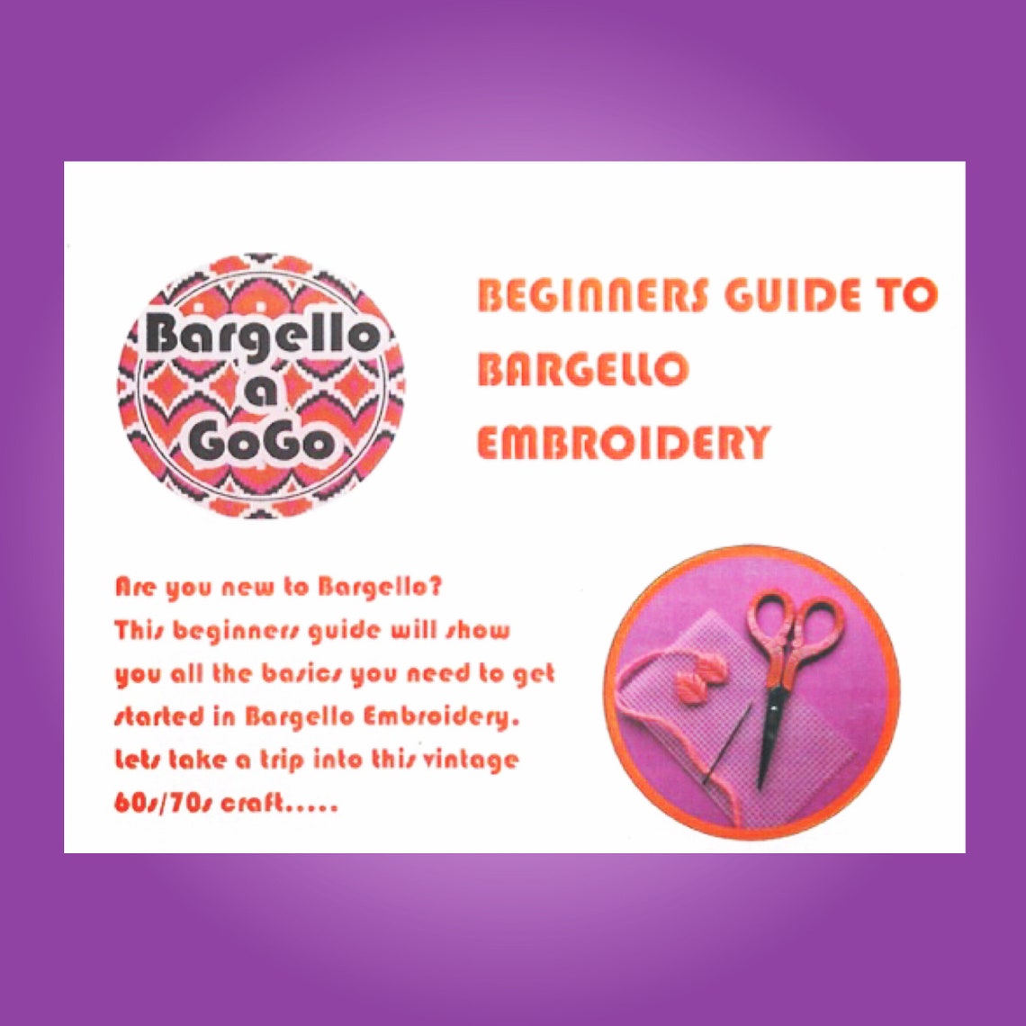 Bargello Embroidery Bag PDF Pattern | Etsy