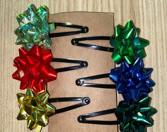 Christmas Candy Barrette Christmas Barrette-christmas Gifts Hair ...